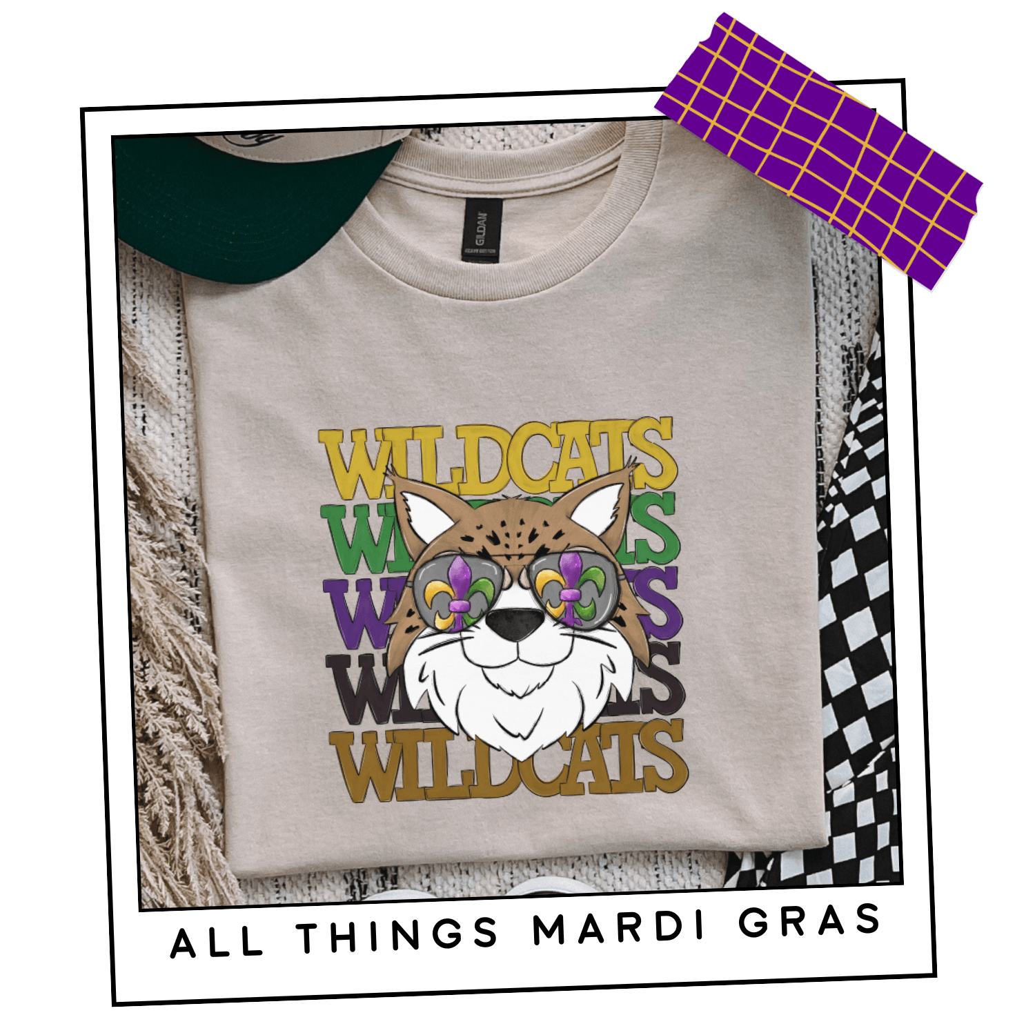 Mardi Gras DTF Transfers – Festive & Durable Designs for Apparel ...